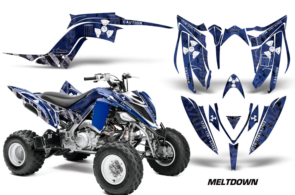 Yamaha Raptor 700R 2013-2022 ATV Graphic Kit Meltdown – X-Hivent