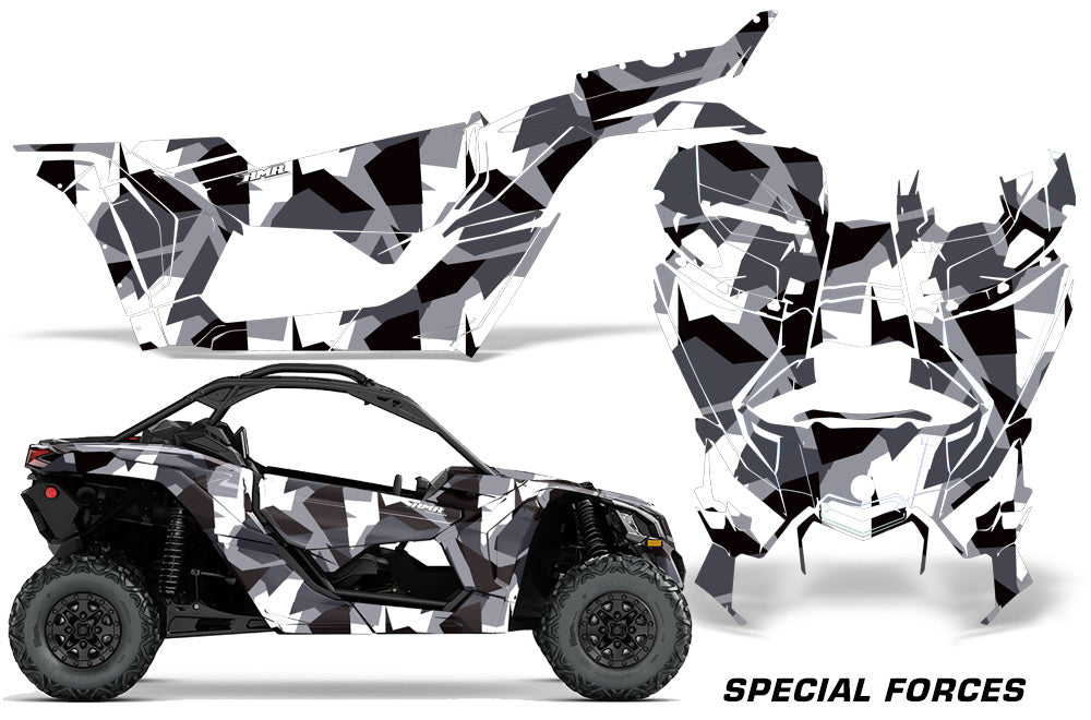 Can Am Maverick X3,X DS & X RS Full Graphic Kit - 2 Door 2016-2022 Spe ...