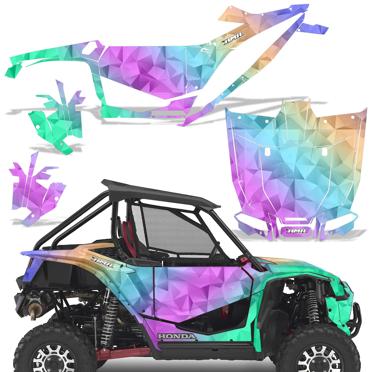 Honda Talon 1000X Graphics Kit - 2 Door 2019 & Up Slick – X-Hivent