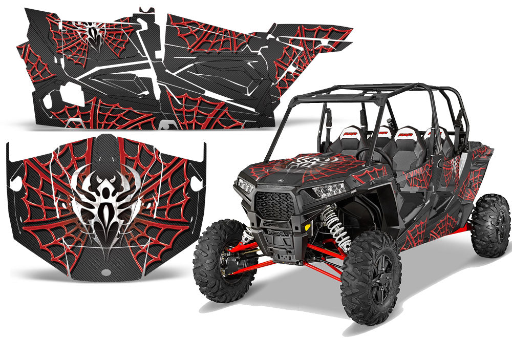 Polaris RZR 1000XP Graphic Kit 4 Door 2013-2018 Widow Maker – X-Hivent