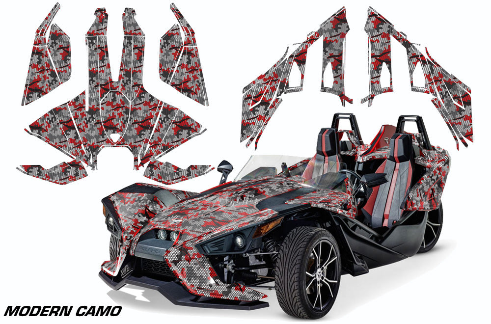 Polaris Slingshot Graphics Kit - 2015-2022 Modern Camo – X-Hivent